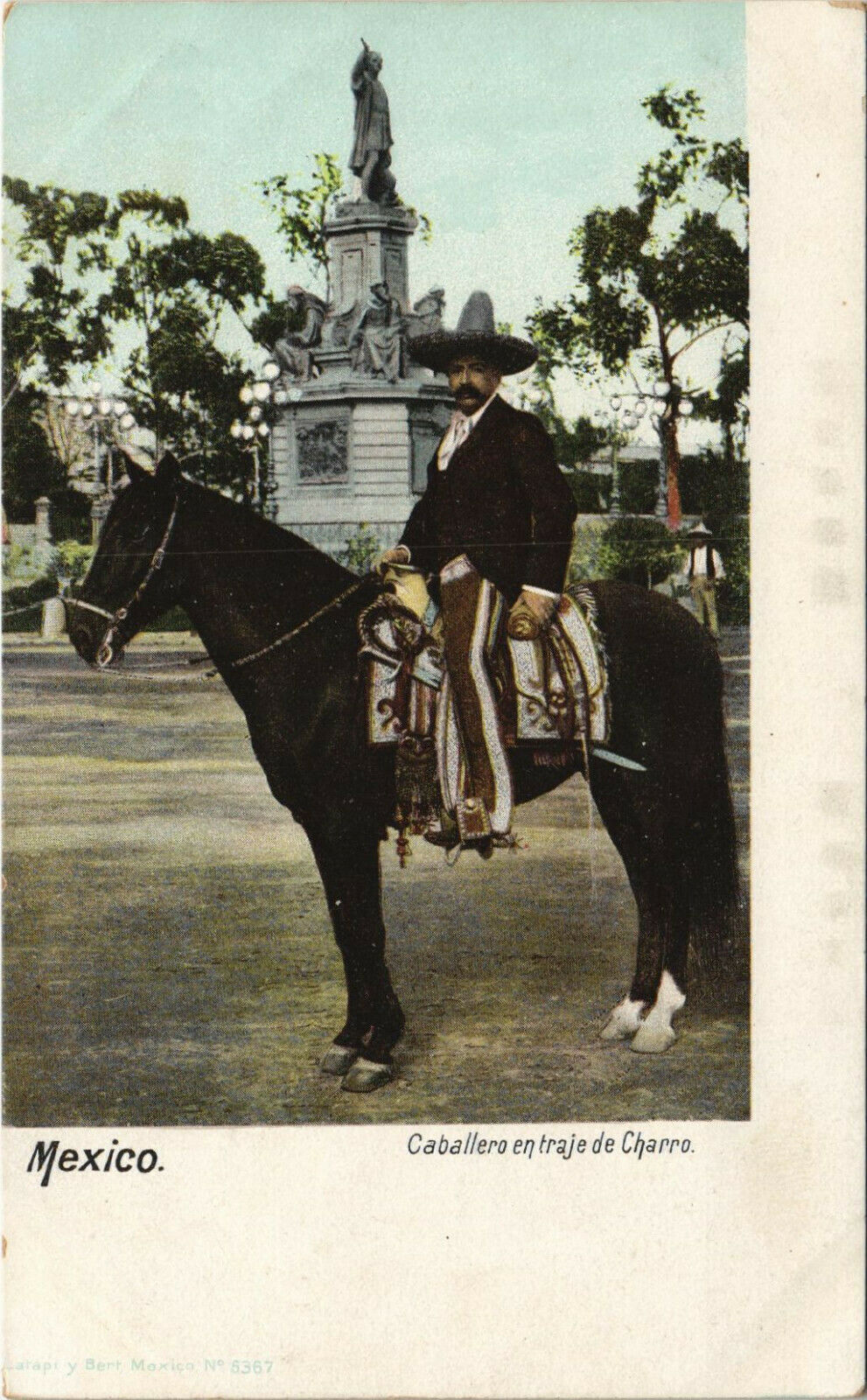 PC Mexico, Caballero en Traje DE Charro, Vintage Litho Postcard (B40871 ...