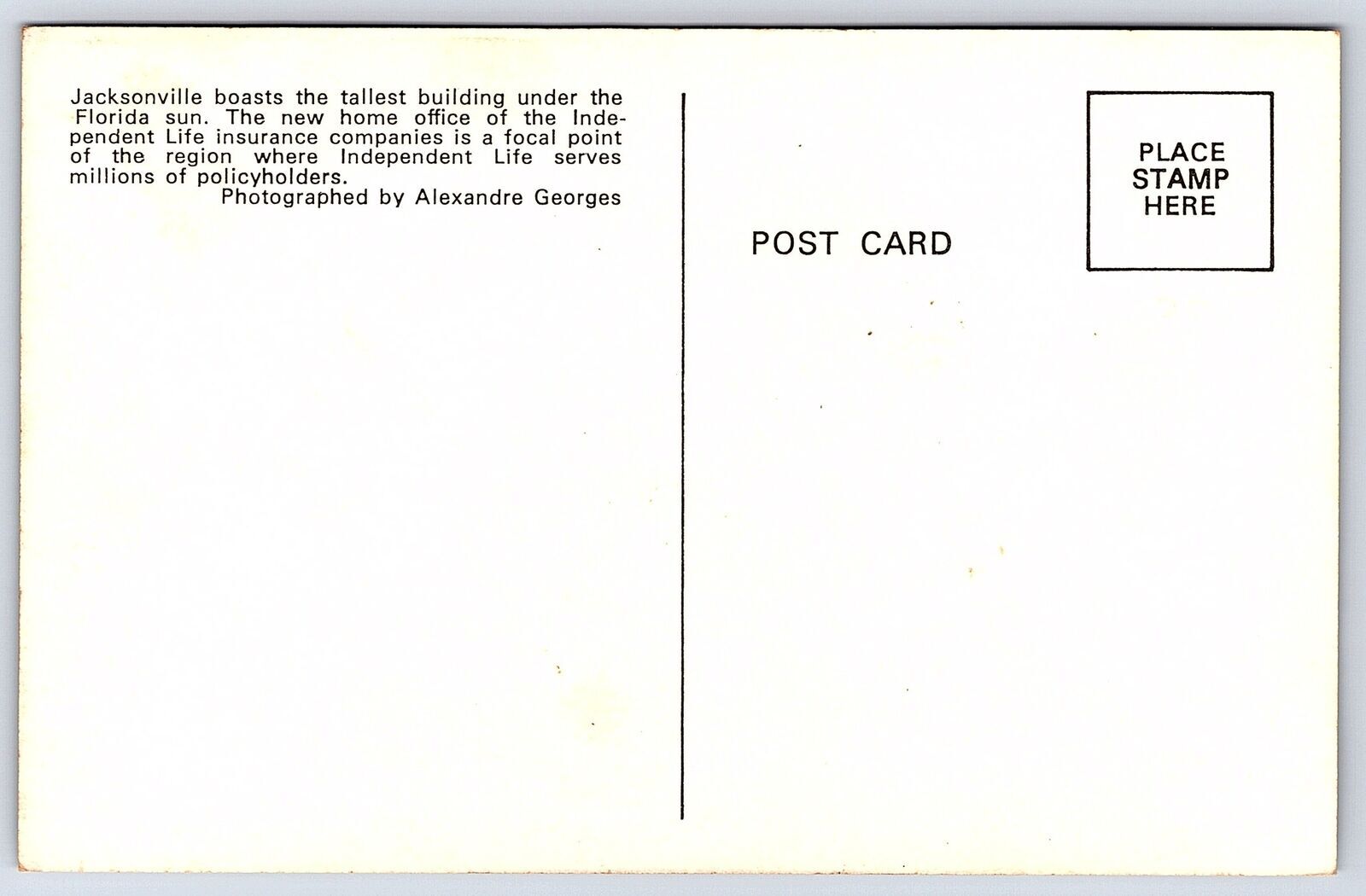 Vintage Postcard Independent Life Building Tallest Building ...