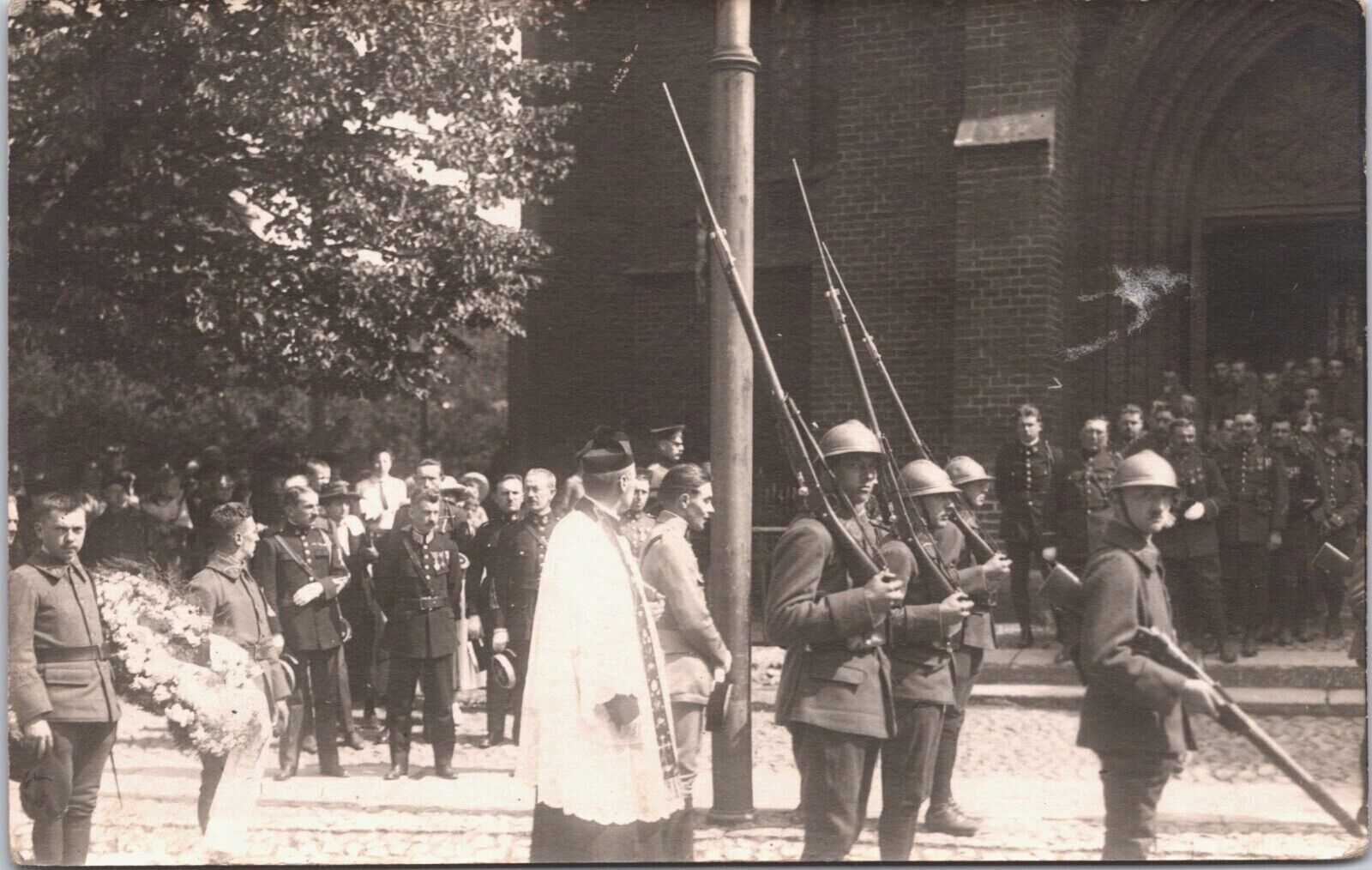 Soldiers Group Photo World War 1 Military Army WW1 Germans Vintage RPPC ...