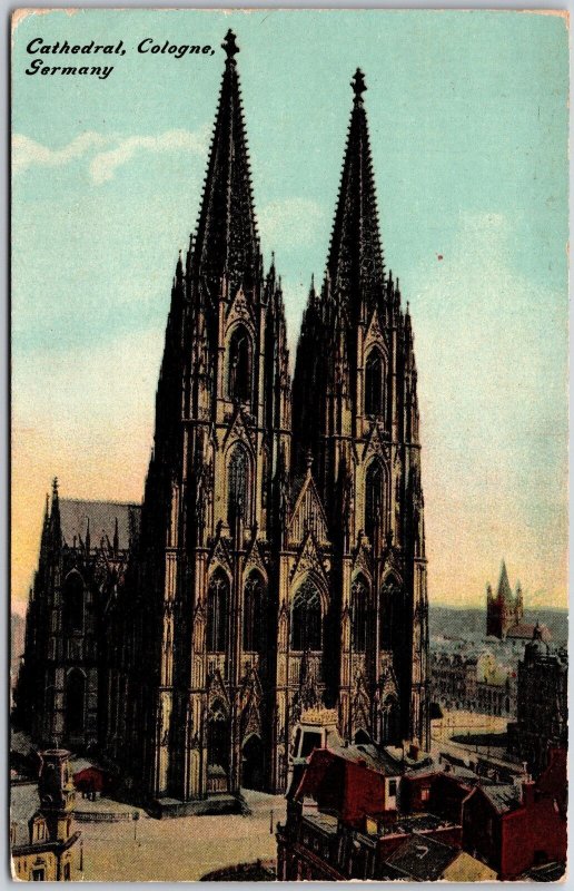 Cathedrale Cologne Germany Monument Gothic Architecture Parish Church ...