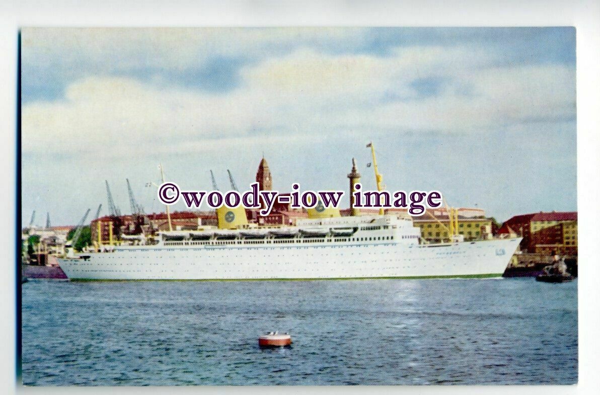 LS0143 - Swedish American Line Liner - Kungsholm , built 1953 ...