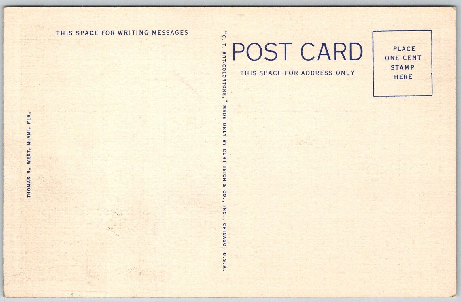 Miami Florida 1940s WWII Postcard 8th US Army Pursuit Group Air Meet ...