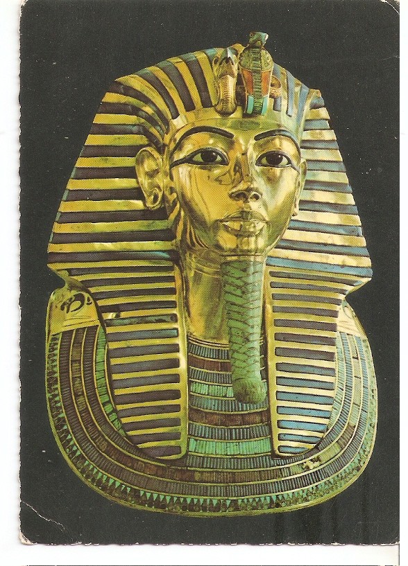 Postal 046017 : Mask Tuk-Ankh-Amon: Egyptian Museum Cairo | Other / Unsorted, Postcard / HipPostcard