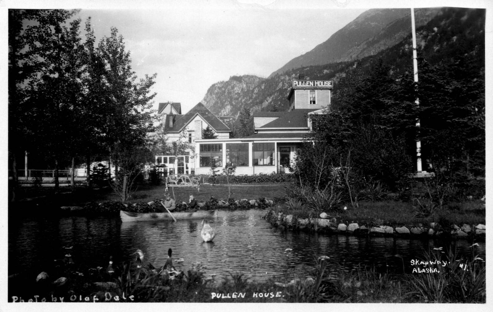 RPPC - Skagway, Alaska - A view of The Pullen House Hotel - c1930 ...