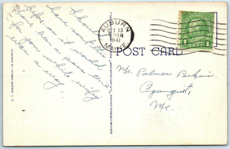 Shadow Comic RAY WALTERS - Risque Peeping Tom Tourist Court 1941 ...