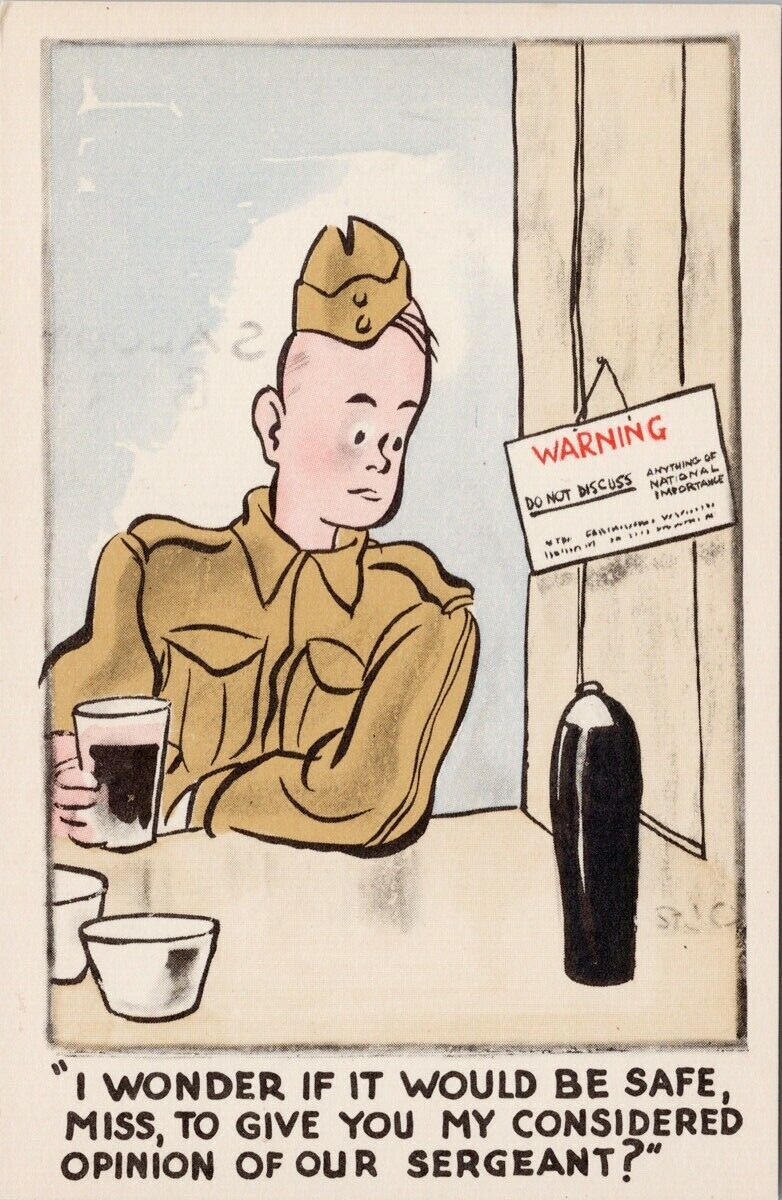 Military Comic Soldier Sergeant Canadian Active Service Series 9 ...