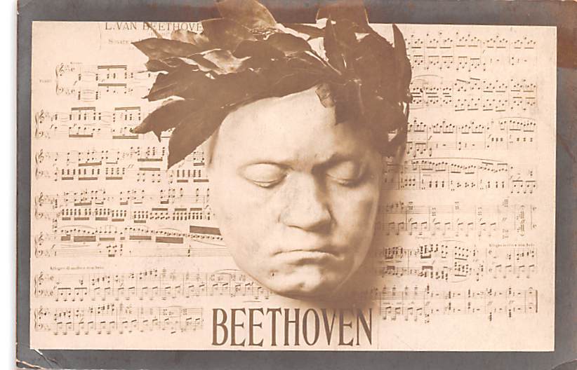 Beethoven Black paper on back | Topics - Entertainment - Music ...
