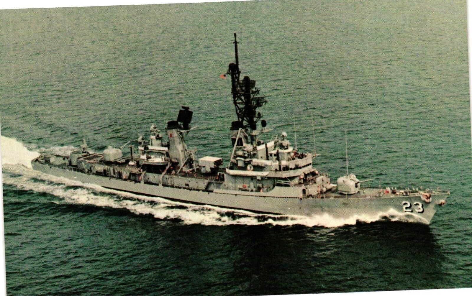 Vintage Postcard- USS Richard E. Byrd (DDG-23), Guided Missile ...