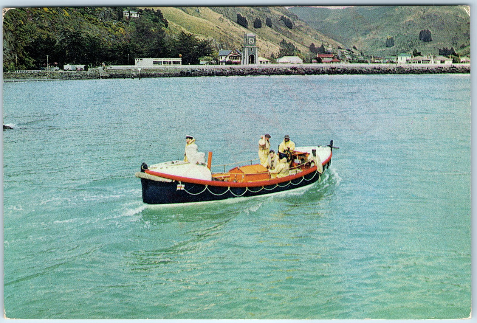 c1950s Sumner, Christchurch New Zealand Rescue II Lifeboat Boat 4x6 PC ...