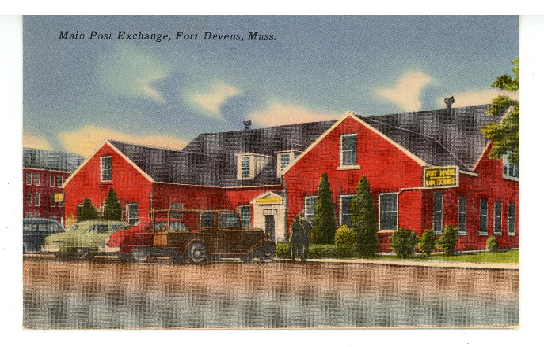 MA - Fort Devens. Main Post Exchange | Topics - Militaria - Other ...