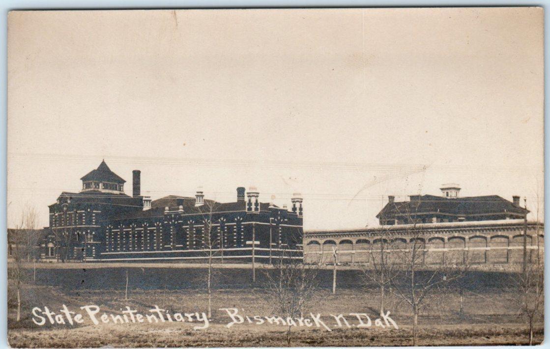 RPPC BISMARCK, North Dakota ND STATE PENITENTIARY Prison c1910s-20s ...
