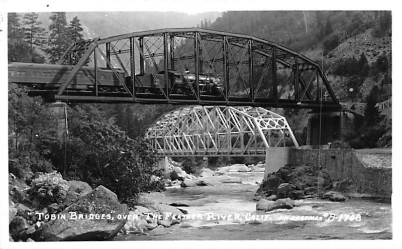Tobin Bridges over Feather River - Pulga, California CA | United States ...