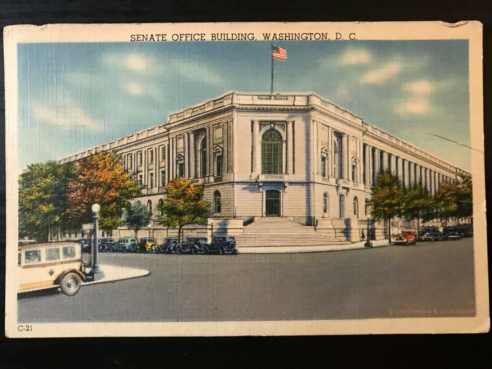 Vintage Postcard 1941 The Senate Office Building Washington, D.C ...