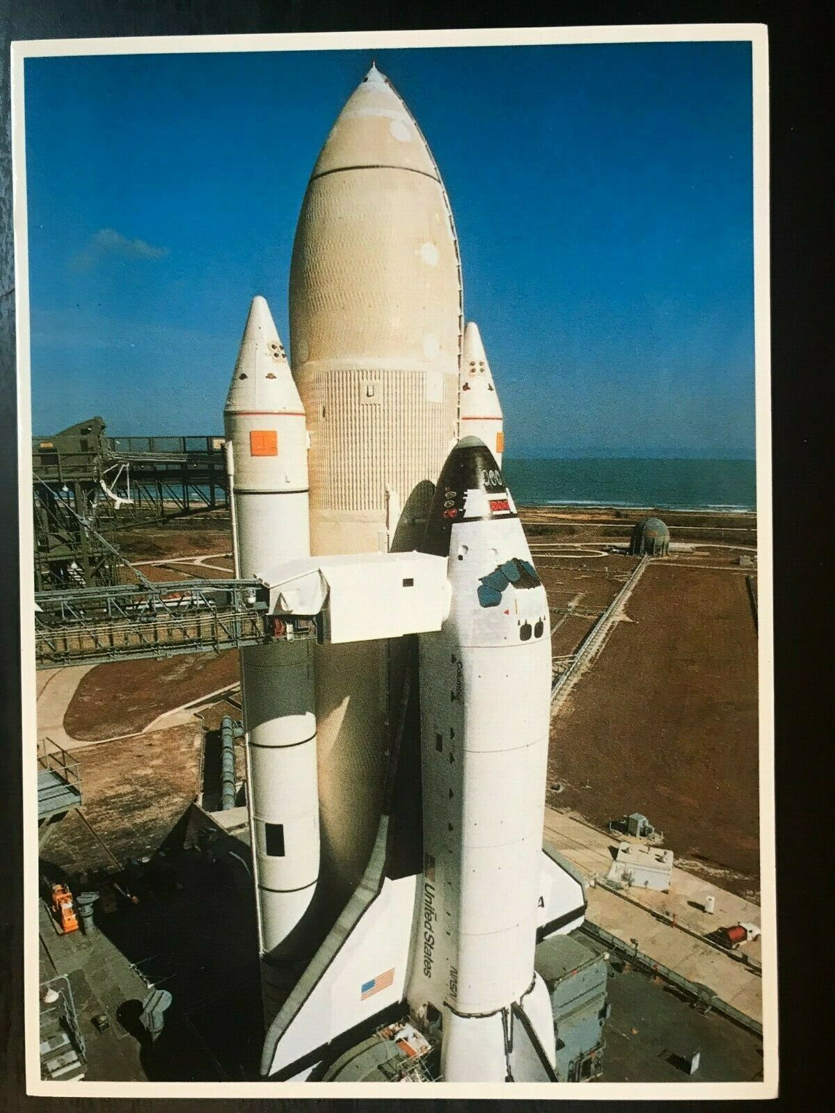 Vintage Postcard 1982 Kennedy Space Center Space Shuttle Merritt Island ...