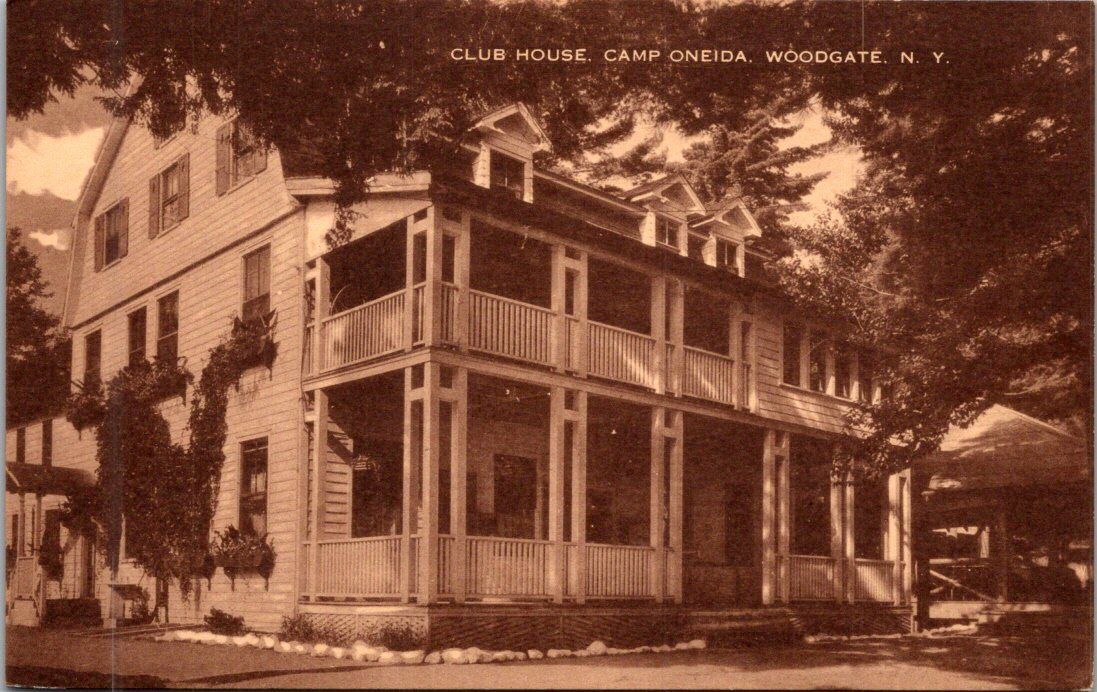 New York Woodgate Camp Oneida Club House Full View | United States ...