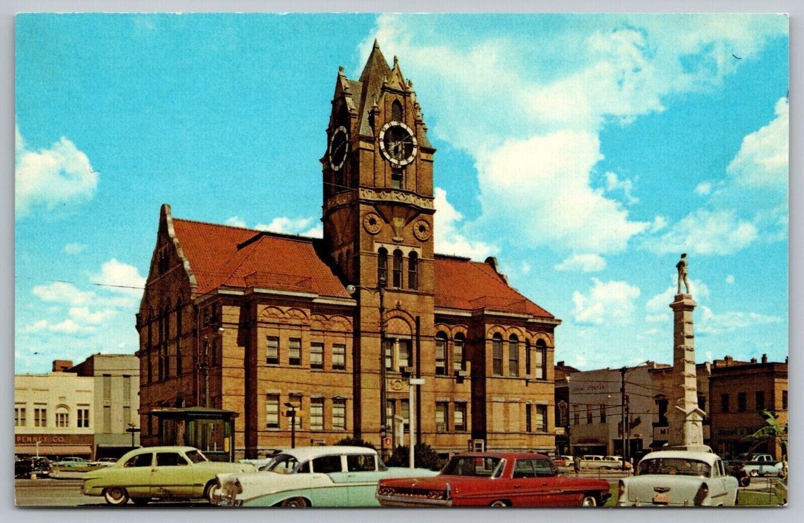Anderson County Courthouse Confederate Monument South Carolina Old Cars ...