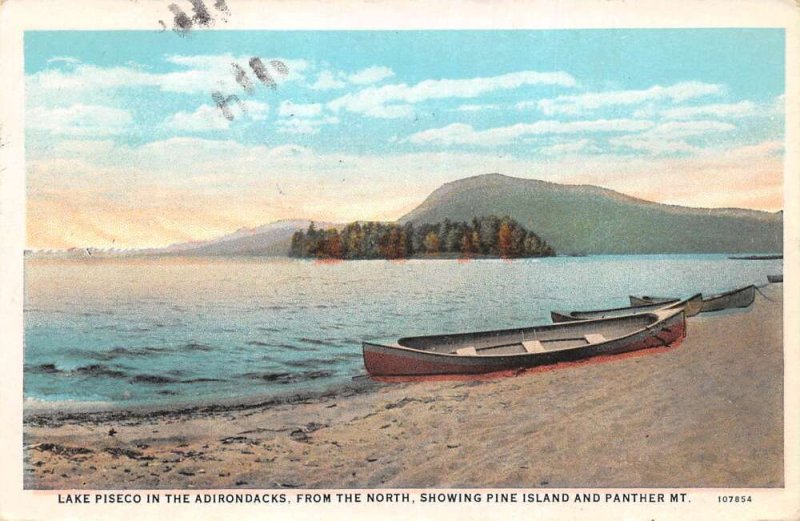 Arietta New York Lake Piseco, Adirondacks, Pine Island & Panther Mtn ...