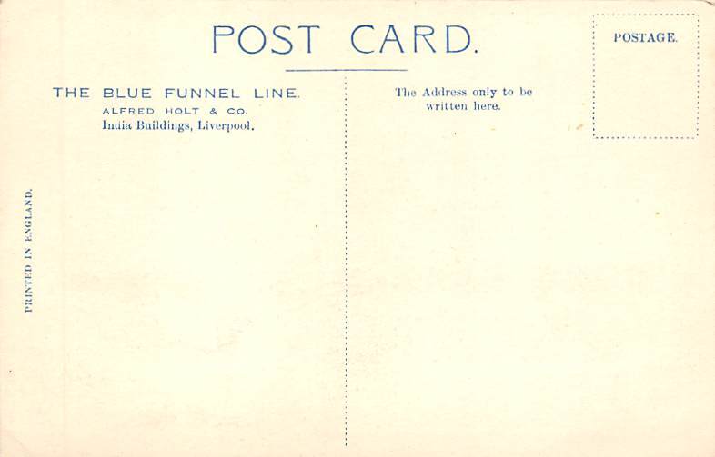 TSS Ulysses Blue Funnel Line Ship Unused | Topics - Other, Postcard ...