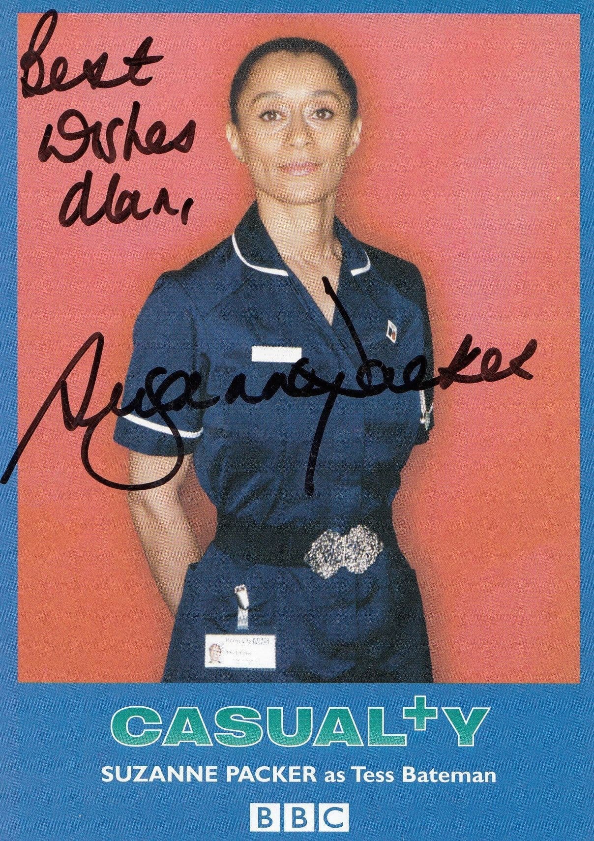 Suzanne Packer as Tess Bateman Holby City Hand Signed Cast Card Photo ...