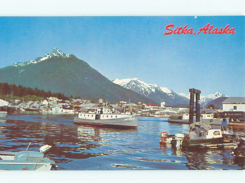 Pre-1980 BOAT SCENE Sitka Alaska AL AF3426 | United States - Alabama ...