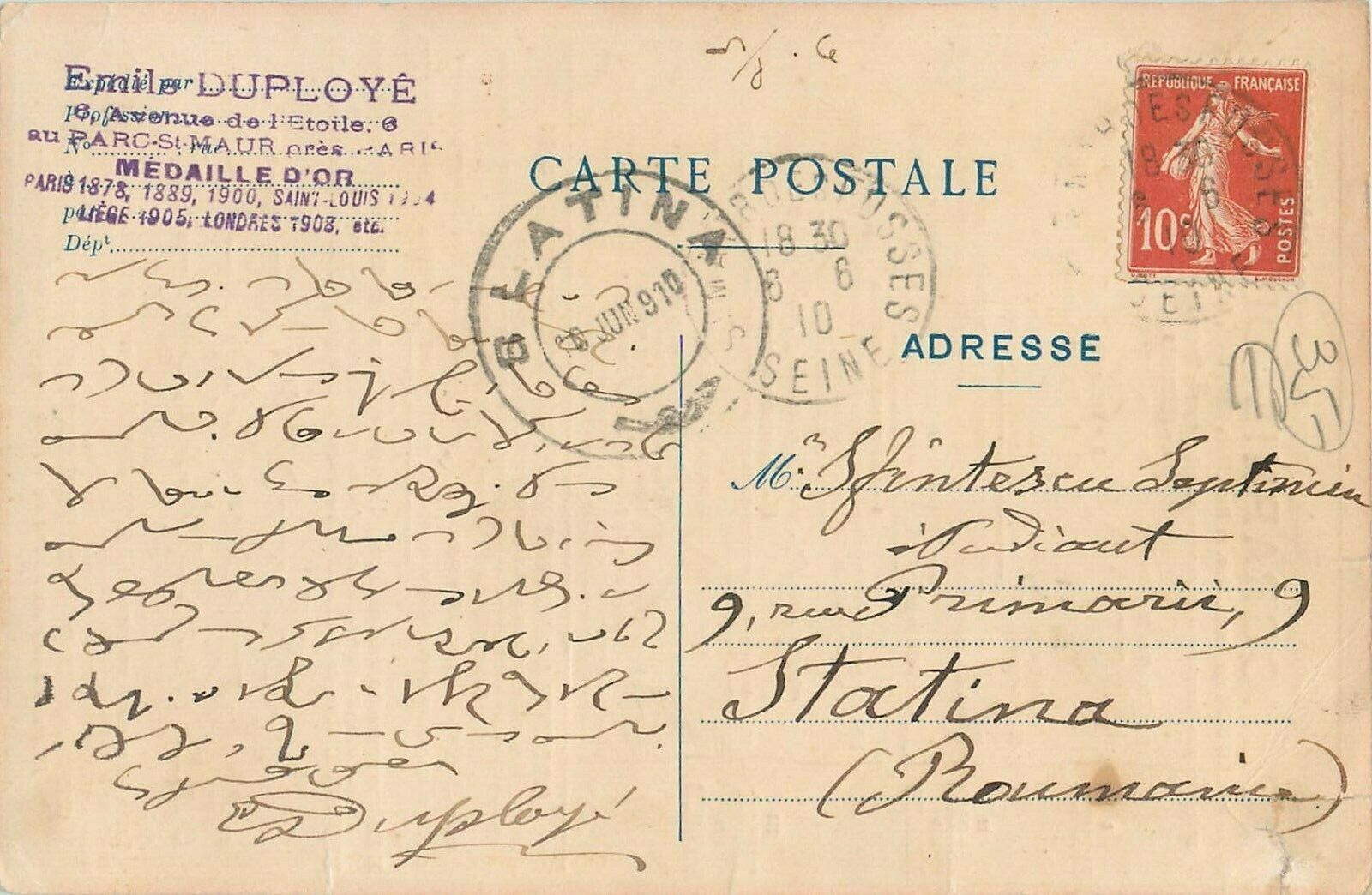 Sténographique 10 Exemplaires - Sténographie DUPLOYE stenography ...