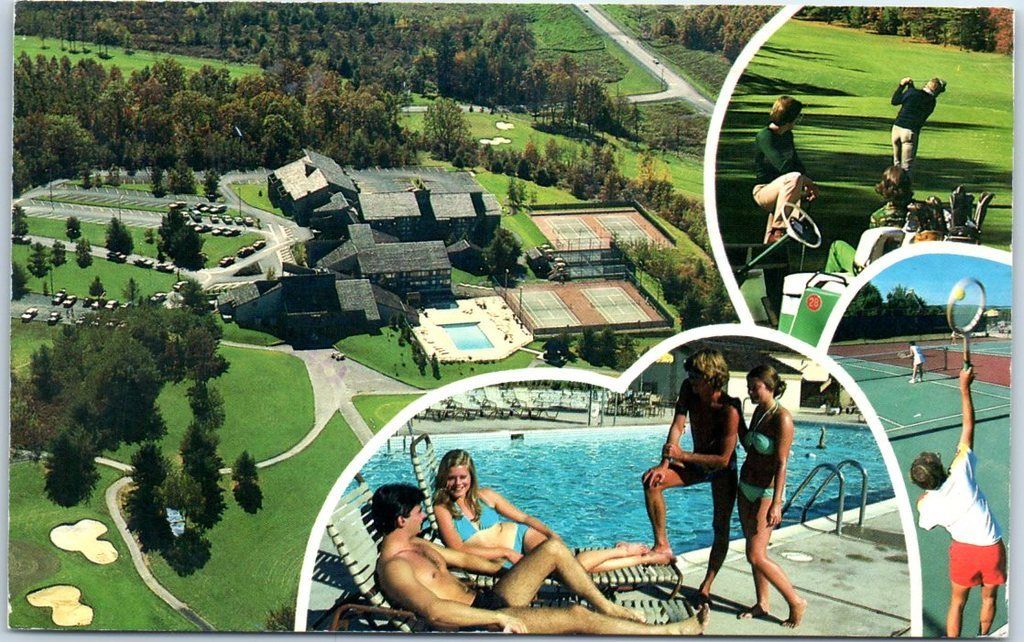 State College, Pennsylvania Postcard "Toftrees Resort & Conference ...