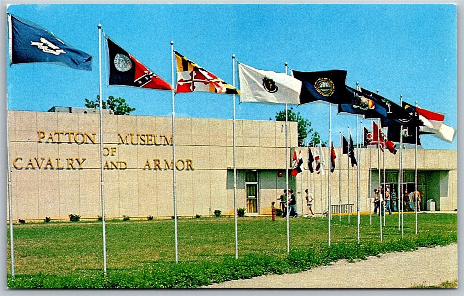 Vtg Fort Knox Kentucky KY Patton Museum of Cavalry and Armor Postcard ...