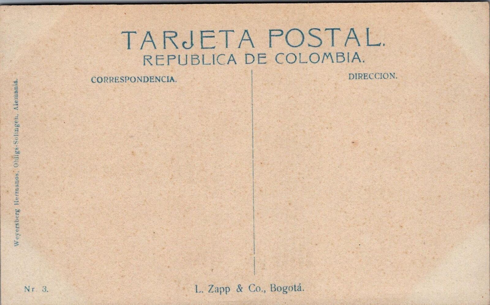 RPPC Postcard No 3 Parque de la Independencia Bogotá Colombia | Latin ...