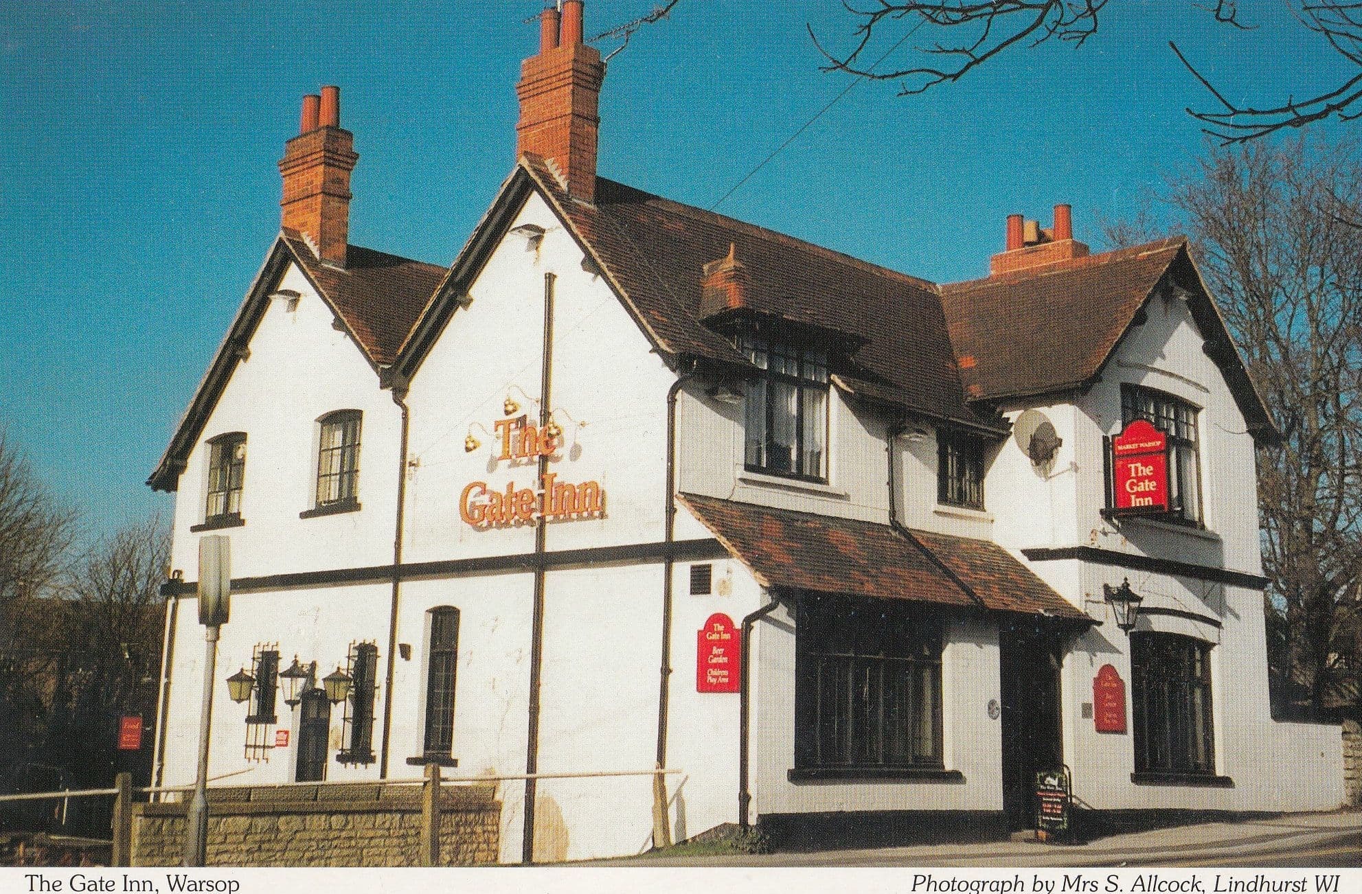 The Gate Inn Warsop Pub Nottingham Postcard | Europe - United Kingdom ...