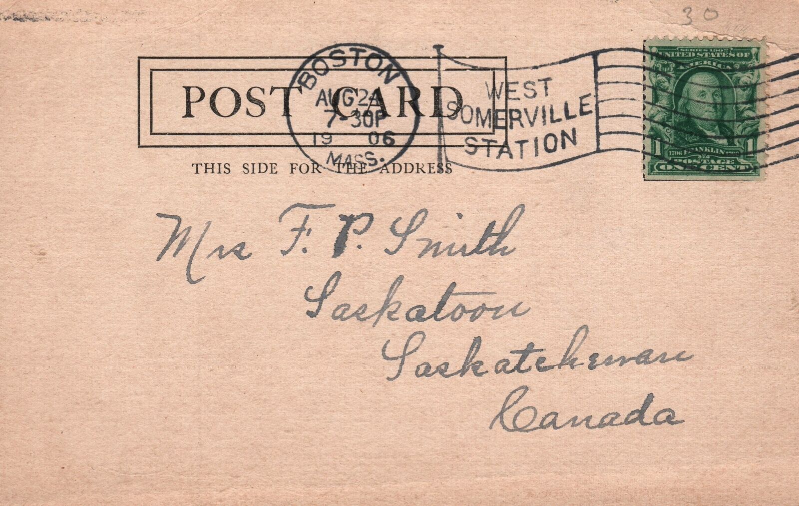 Vintage Postcard Town of Boston YE Colonial Cryar Colonial Characters ...