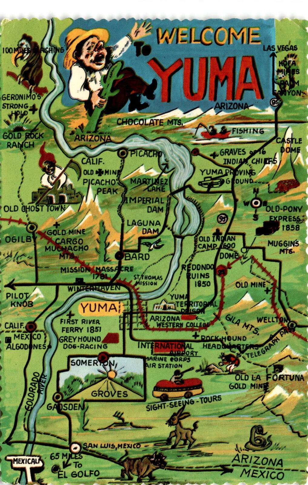 Yuma, Arizona, Geronimo 5, Apache leader, Mexico, United States ...