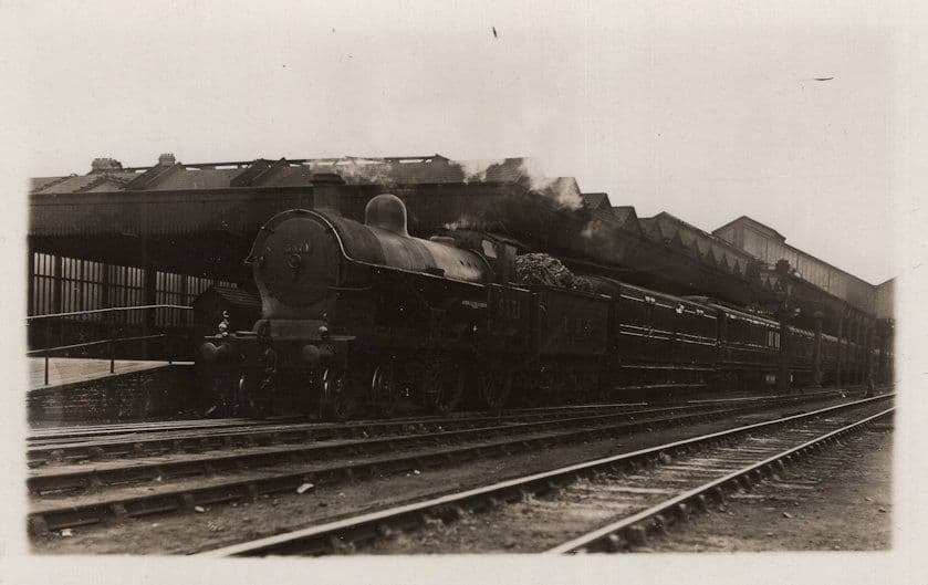 LNWR Railway George V 5th Train Real Photo Antique Postcard | Topics ...