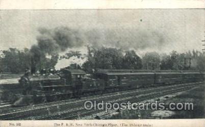 The P.R.R. New York - Chicago Flyer Train Locomotive Steam Engine 1907 ...
