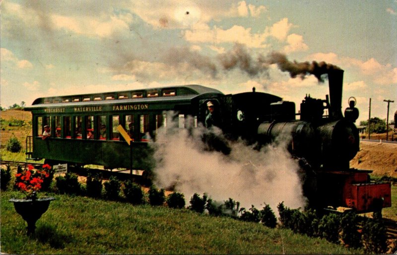 Trains Steam Operated Two Foot Gauge Railroad Boothbay Railway Museum ...