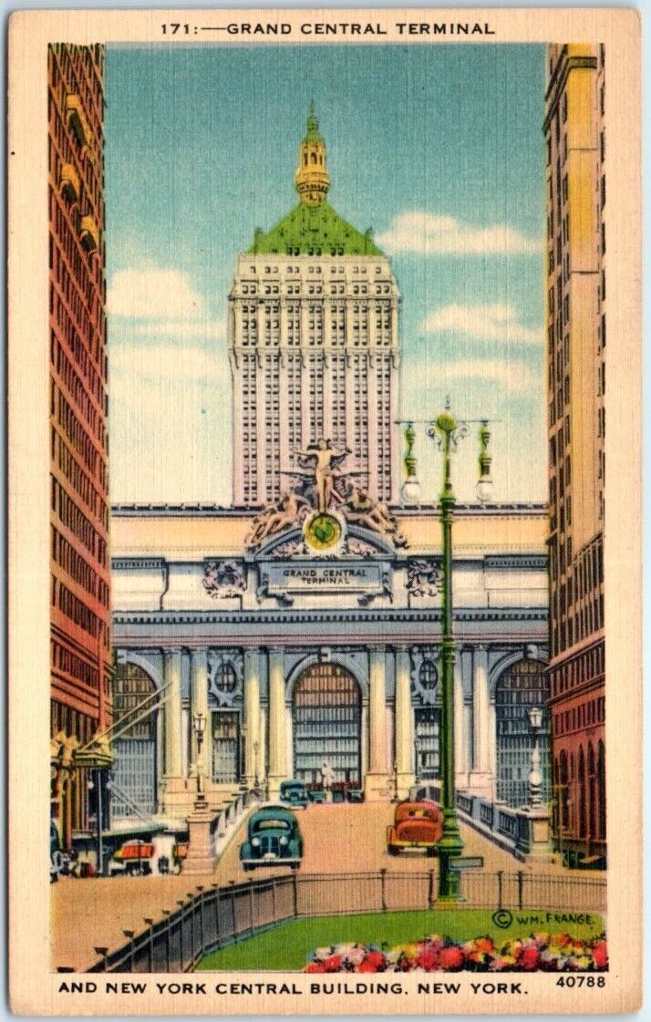 Grand Central Terminal And New York Central Building - New York City ...