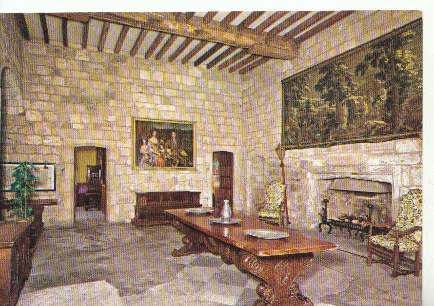 Yorkshire Postcard - Fountains Hall - The Stone Hall - Ref 13714A ...