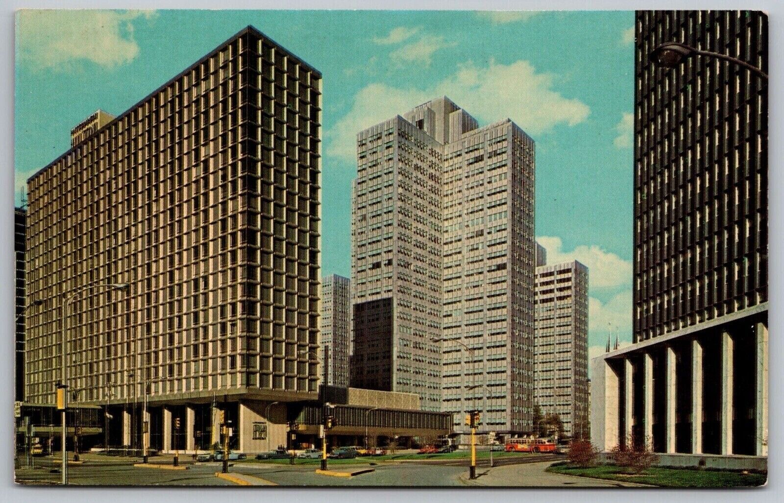 Pittsburgh Pennsylvania Gateway Center Scenic City Landmarks Chrome ...