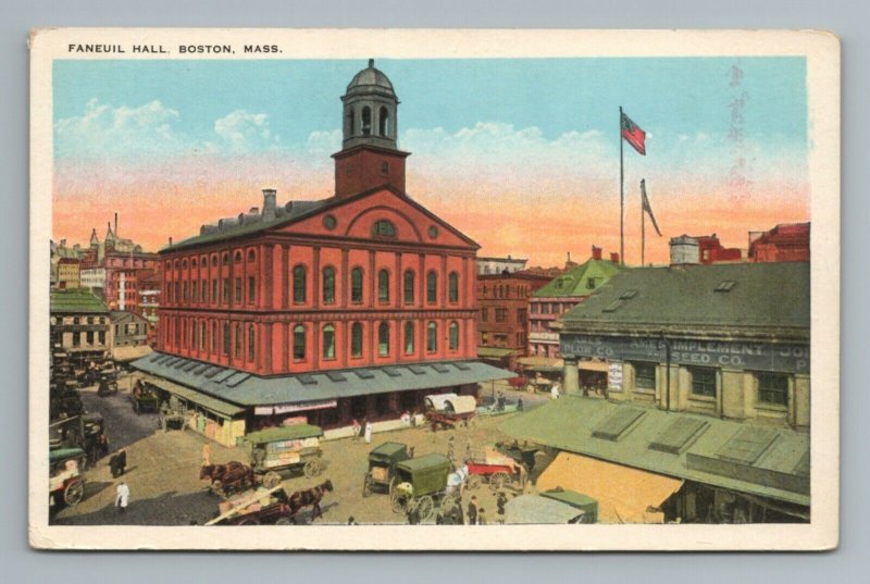 Boston Massachusetts Vintage Postcard | United States - Massachusetts ...