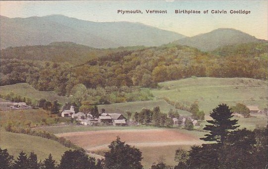 Birthplace Of Calvin Coolidge Plymouth Vermont Albertype | United ...