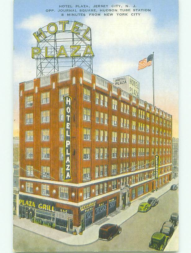 Unused Linen PLAZA HOTEL Jersey City New Jersey NJ hr8351@ | United ...