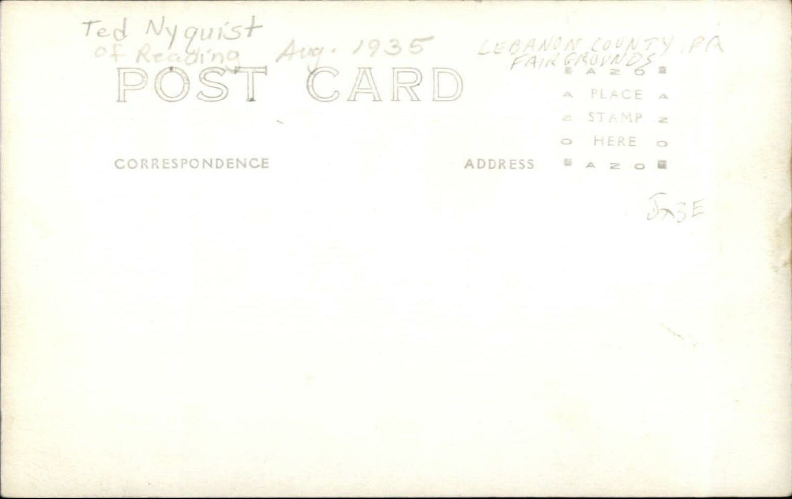 Auto Car Racing CONOCO Lebanon County PA Fair Grounds Ted Nyquist ...