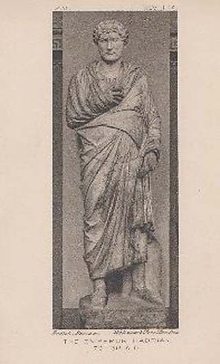 Rome Roman Emperor Hadrian Ruler Antique Museum Statue Sculpture Rare ...