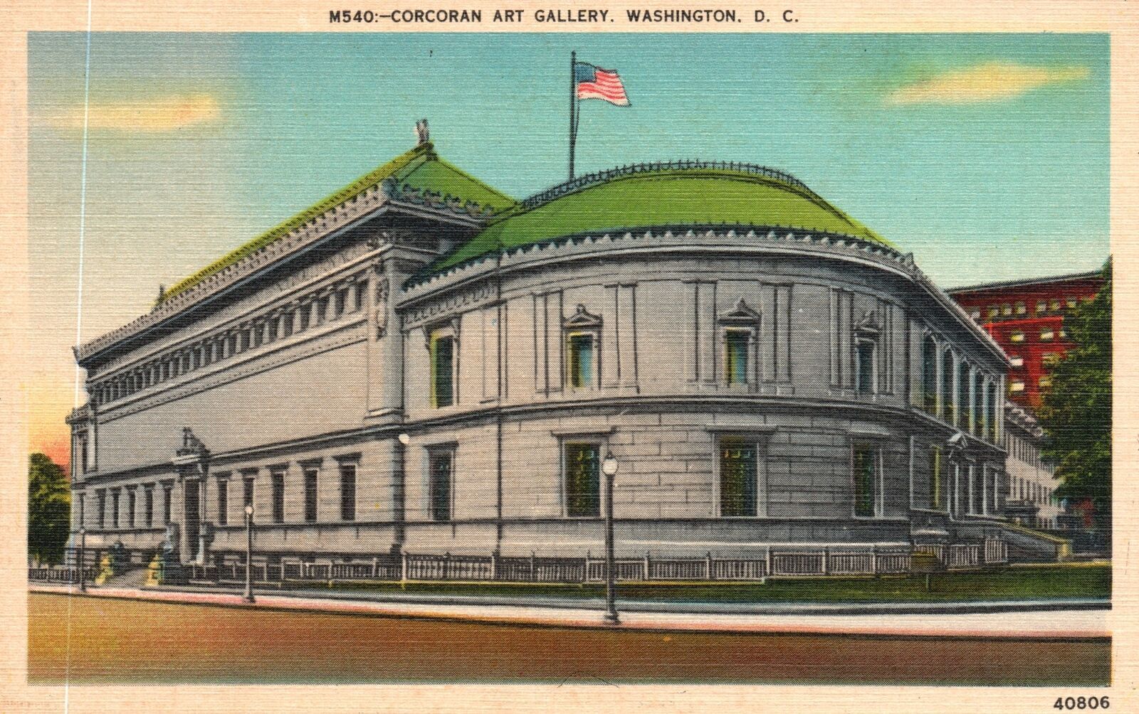 Vintage Postcard The Corcoran Gallery of Arts Building Landmark ...