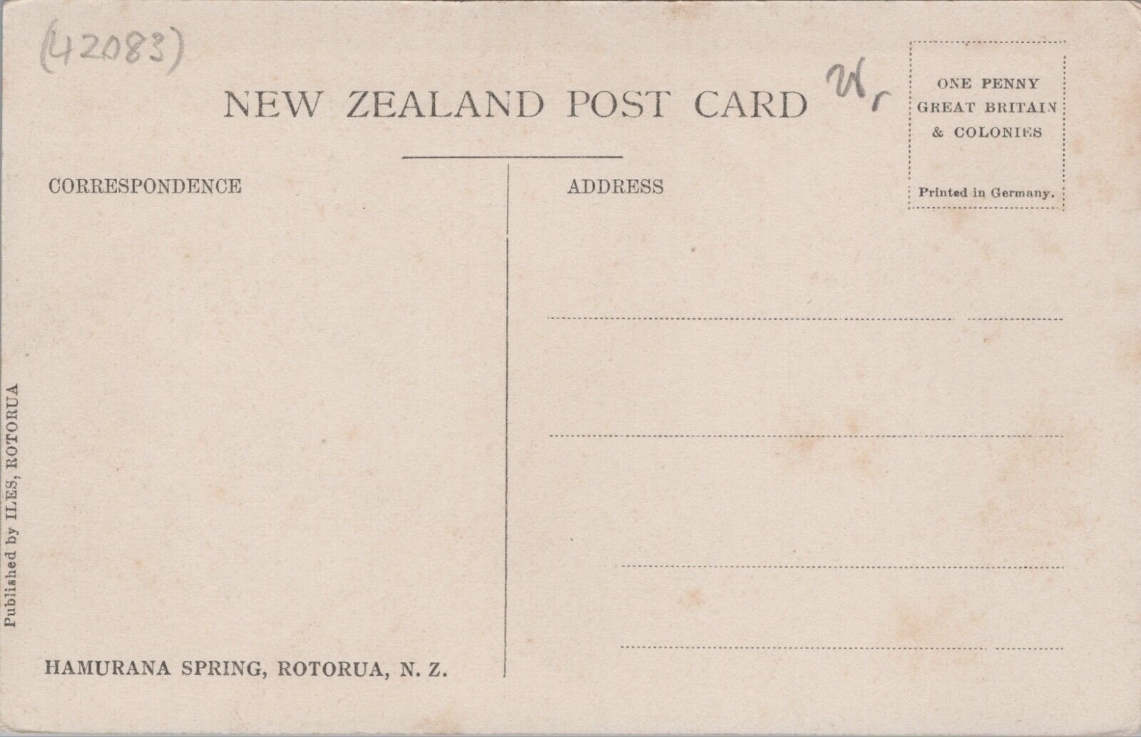 New Zealand Hamurana Springs Rotorua Vintage Postcard 09.92 | Australia ...