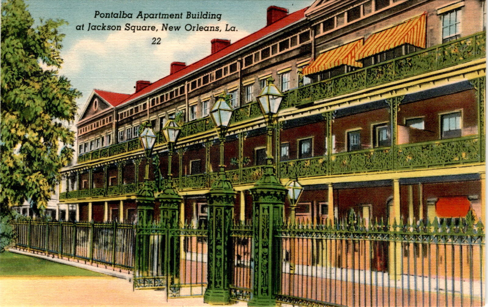 Pontalba Apartment Building, Jackson Square, New Orleans, La, St ...