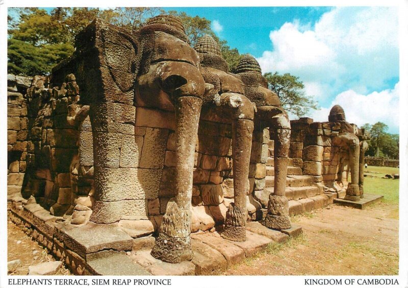 Kingdom of Cambodia Angkor Wat lot of 6 continental size scenic ...