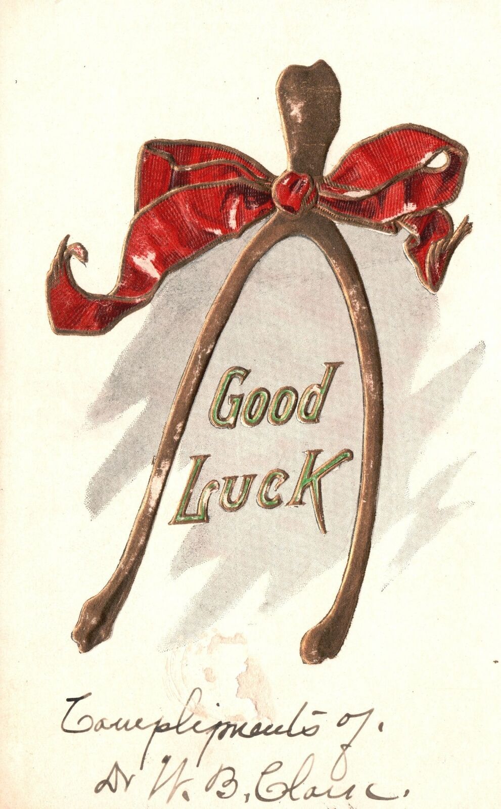 Vintage Postcard 1907 Good Luck Message To Mr. William Shasburg Taylor ...