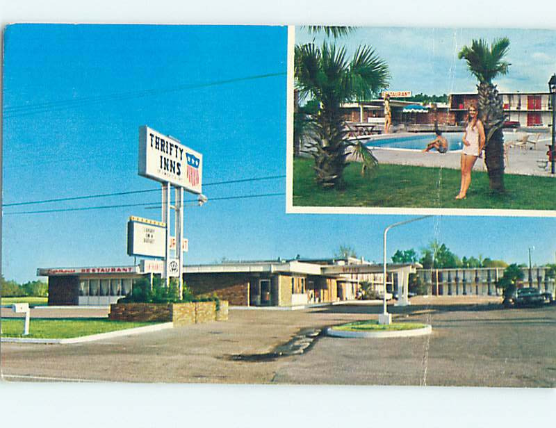 Bent Chrome THRIFTY INN MOTEL AT SUMMERTON EXIT Manning South Carolina ...