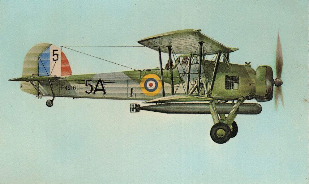 Swordfish MK1 WW1 Plane Aircraft Rare Fidelity 1970s Postcard | Topics ...