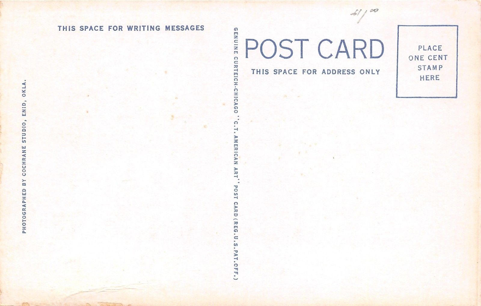 Enid Oklahoma~Bass Building Corner View~Vintage Cars Parked Along ...